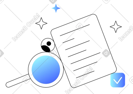 Resume screening and recruitment PNG, SVG
