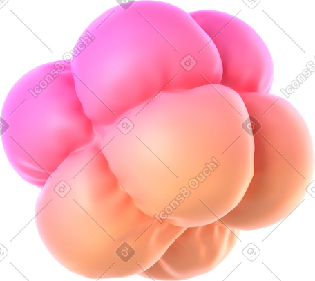 3D abstract inflated cube loaders animated illustration in GIF, Lottie (JSON), AE
