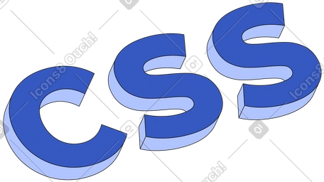 Lettering css text PNG, SVG