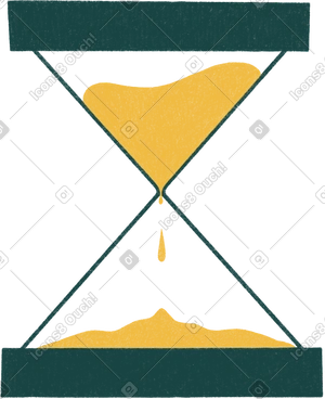 Waiting sandglass PNG, SVG