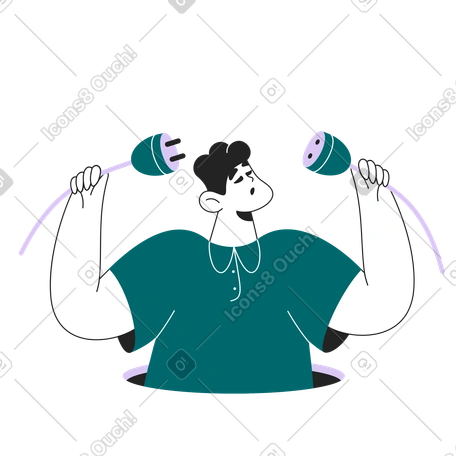 GIF, Lottie(JSON), AE 연결 없음 애니메이션 일러스트레이션