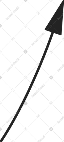 Big up arrow animated illustration in GIF, Lottie (JSON), AE