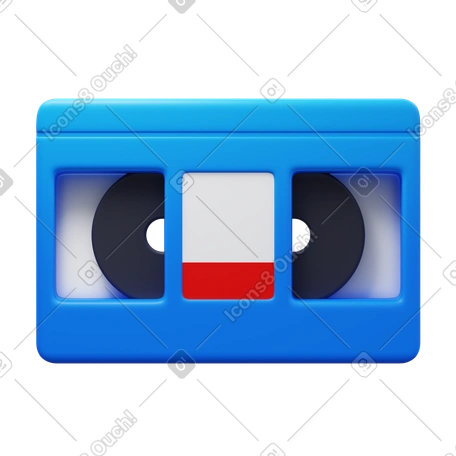 3D Fita vhs PNG, SVG