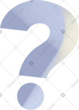 Purple question mark PNG, SVG