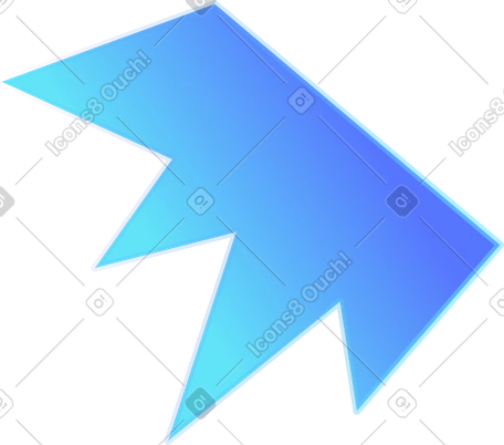 Blue shape PNG, SVG