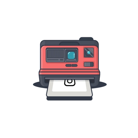 Instant camera printing photo, quick print and oldschool photography в ...