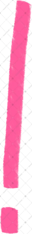 Pink exclamation mark PNG, SVG