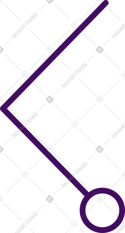 Ligne de légende PNG, SVG