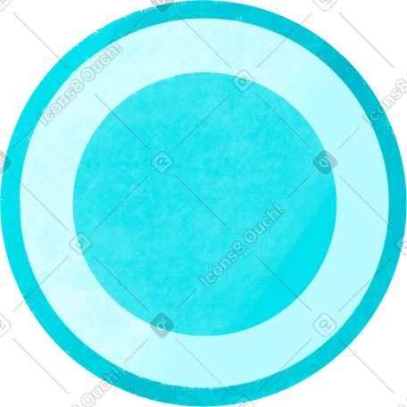 Blue plate PNG, SVG
