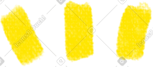 Yellow light line PNG, SVG