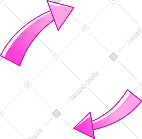Pink arrow PNG, SVG