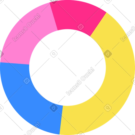 Diagramme circulaire PNG, SVG