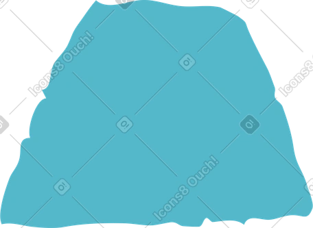 PNG, SVG 형식의 Blue trapezoid 일러스트레이션