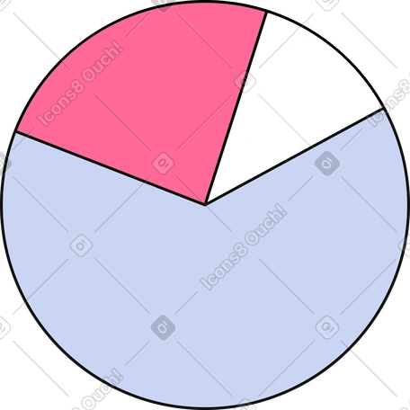 Diagramme circulaire PNG, SVG