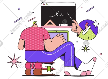 Online education PNG, SVG